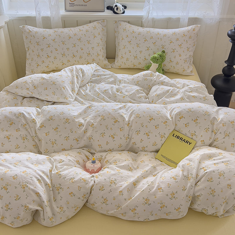 Buttercup Bliss Bedding Set – DormVibes