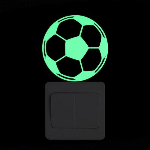Luminous Cartoon Switch Sticker Collection – Glow-in-the-Dark Cat, Fai ...